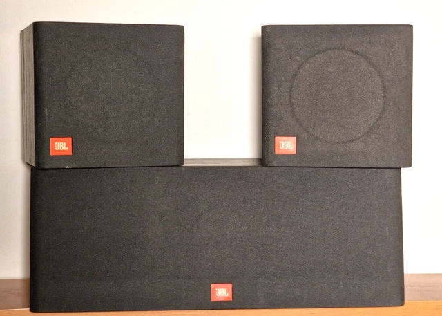 JBL FLIX 1 Surround Sound Speakers Set - Centre, Left & Right Channels ...