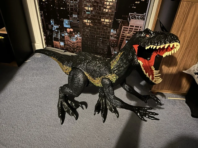 JURASSIC WORLD FALLEN Kingdom Super Colossal Indoraptor Dinosaur Figure ...