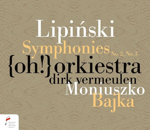 LIPINSKI SYMPHONIES NOS. 2 et 3 Moniuszko Bajka EUR 18,37 - PicClick FR