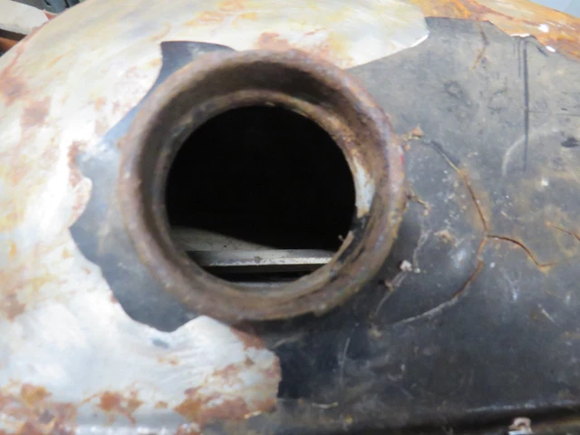 TRIUMPH 3TA 5TA t100a petrol tank £49.99 - PicClick UK