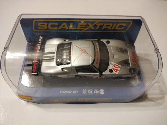 1/32 SCALEXTRIC FORD gt40 slot Car Robertson Racing $58.80 - PicClick AU