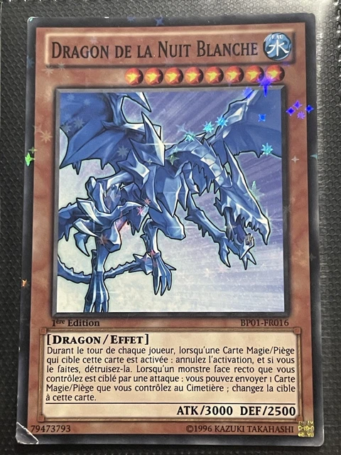 CARTE YU-GI-OH! DRAGON DE LA NUIT BLANCHE BP01-FR016 ST 1st EUR 3,00 - PicClick FR