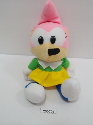 AMY ROSE C1403 Sonic The Fighters BOOTLEG 8" Plush Toy Doll Sega ...