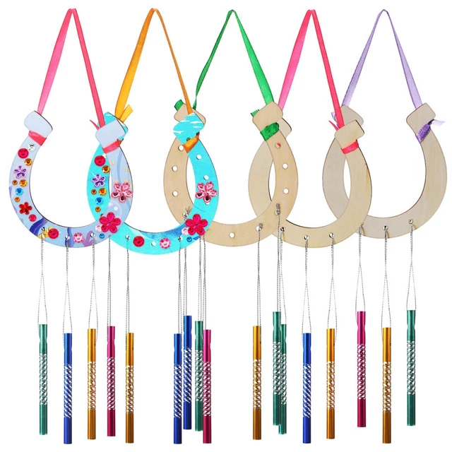 HORSESHOE WIND CHIMES for outside Set Wedding Supplies Decorative ...