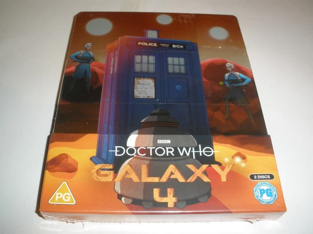 DOCTOR WHO GALAXY 4- uk Exclusive Blu Ray Steel book. New sealed. £26. ...