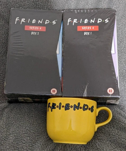 FRIENDS TV SHOW Box Set VHS Tapes Full Series 4 (Series Rank 2nd Best ...
