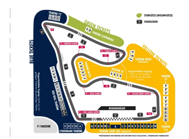 F1 Osterreich 2024 Tickets