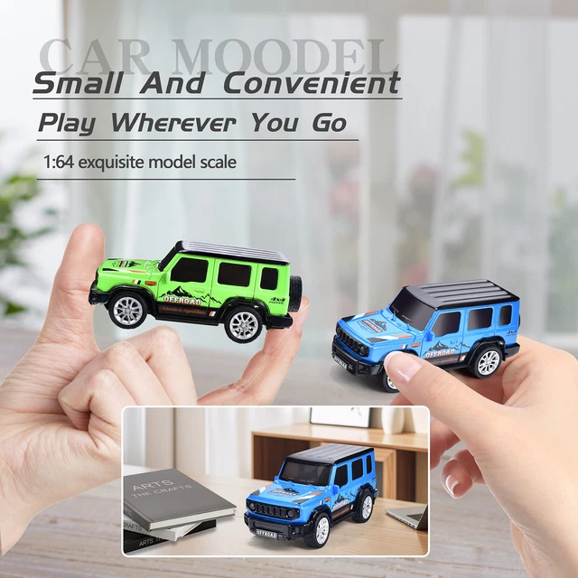 MINI RC DRIFT Car Alloy Truck 1:64 Scale APP Remote Control 4x4 Off ...