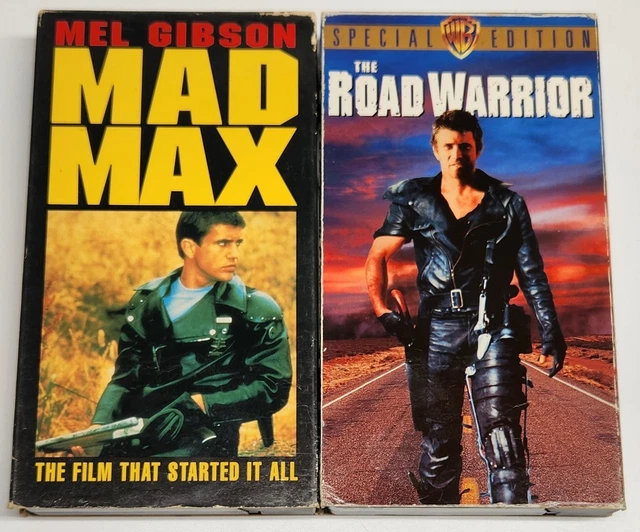 MAD MAX AND The Road Warrior (VHS Lot) £15.53 - PicClick UK