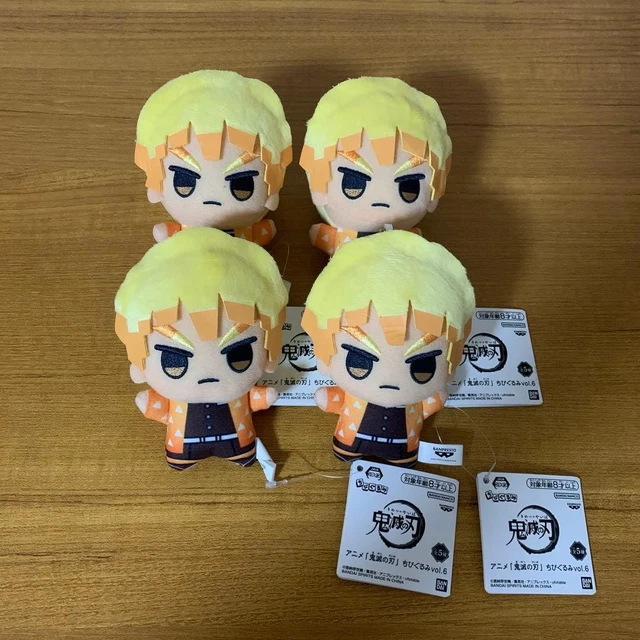 DEMON SLAYER CHIBIGURUMI vol6 Zenitsu Agatsuma set di 4 pezzi EUR 122 ...