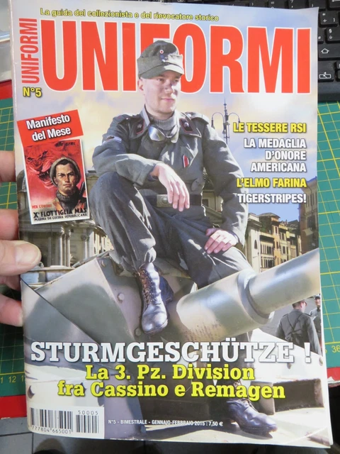 RIVISTA - UNIFORMI - Le Tessere Rsi / L'elmo Farina / Medaglia D'onore ...