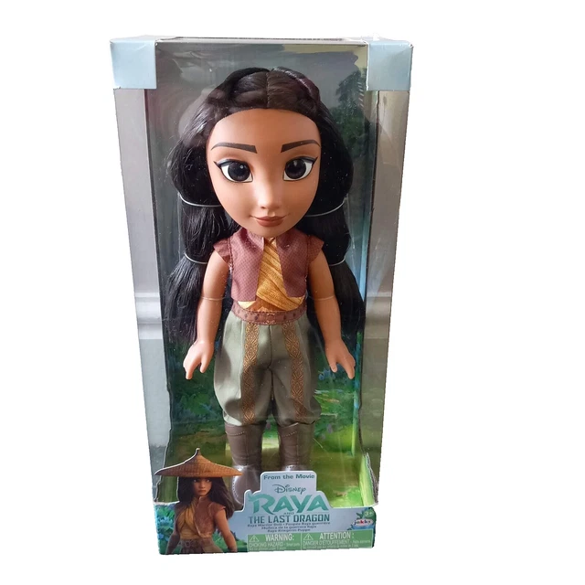 DISNEY RAYA & The Last Dragon Raya Warrior Doll, 14” / 35cm Raya New in ...