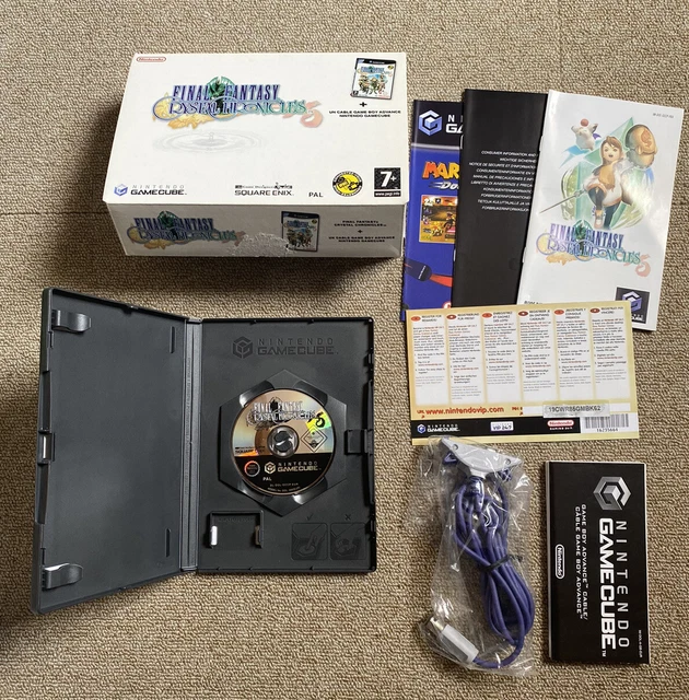 COFFRET NINTENDO GAMECUBE Final Fantasy Crystal Chronicles Complet PAL ...