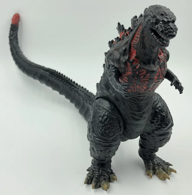 RARE BANDAI SHIN Black And Red Godzilla Resurgence 2015 Action Figure ...