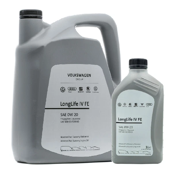 Llantas Audi Aceite De Motor Original VW Audi Seat Skoda 6 Litros 50800 ...