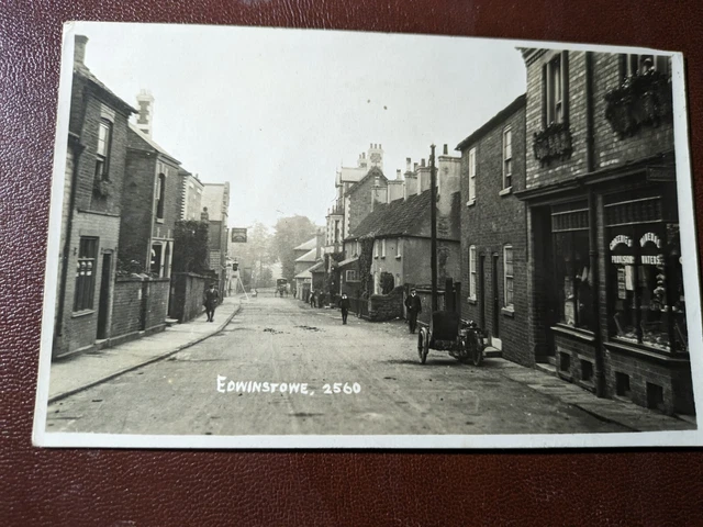 EDWINSTOWE, NOTTINGHAMSHIRE C.1908 RP Postcard £10.00 - PicClick UK