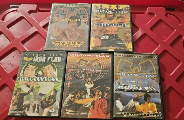 GROUND-ZERO WU-TANG CLAN DVD Lot Of 5 - Vintage Kung Fu Shaolin Martial ...