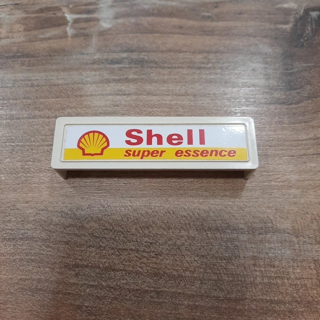 MAJOKIT PANNEAU SHELL Super Essence Station Service Essence Jouet ...