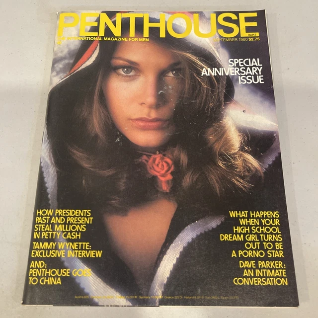 VINTAGE PENTHOUSE MAGAZINE September Sept 1980 Anniversary Issue W ...