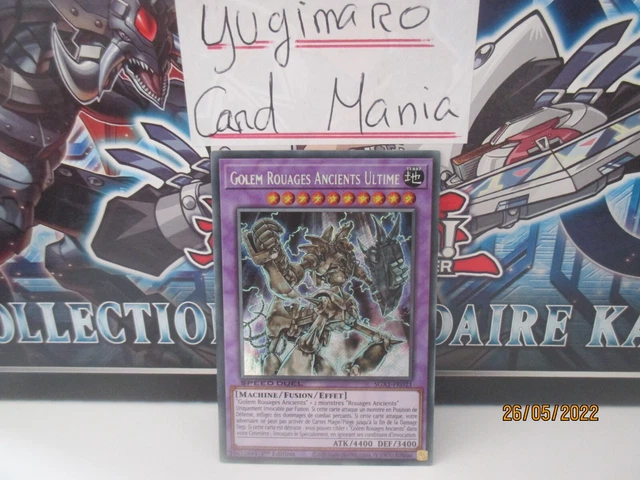 YU-GI-OH! GOLEM ROUAGES Ancients Ultime SGX1-FRD21 Secrète Rare EUR 3,72 - PicClick FR