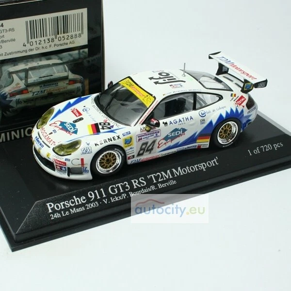 MINICHAMPS PORSCHE 911 Gt3 Rs 'T2M Motorsport' 24H Le Mans V. Ickx/P. 403036984 EUR 59,00 ...