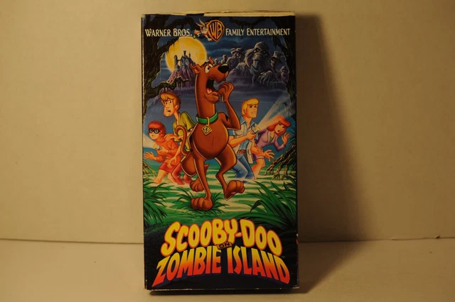 SCOOBY-DOO ON ZOMBIE Island, Children Animated Cartoon VHS tape £5.83 ...