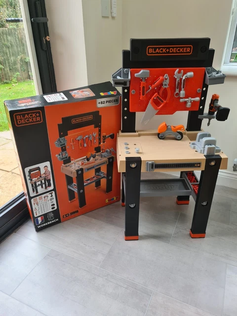 SMOBY BLACK & Decker Kids Workbench £35.00 - PicClick UK