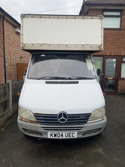 MERCEDES SPRINTER LUTON Van 3.5 Ton 2002 Ideal Camper Conversion low ...