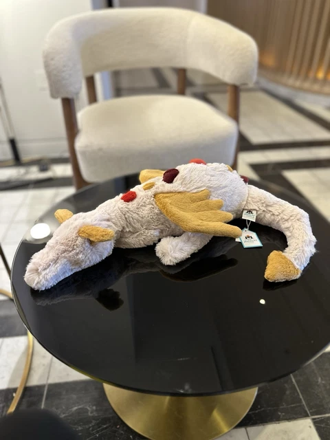 JELLYCAT SELFRIDGES EXCLUSIVE Opalite Dragon Soft Toy 50cm New Release ...