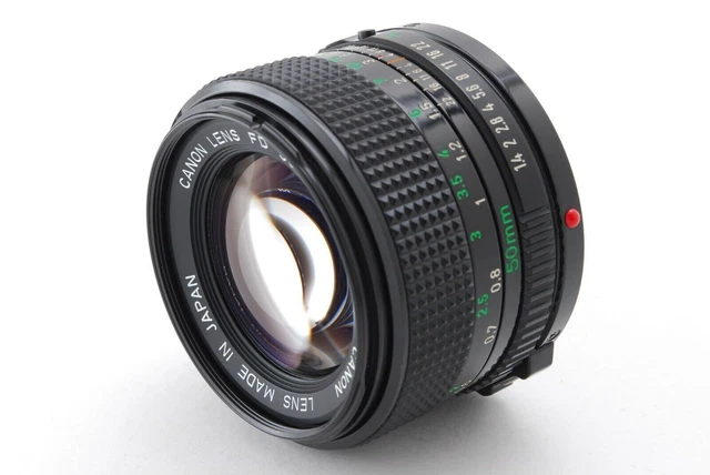 [MENTHE] CANON NOUVEL objectif standard FD NFD 50 mm F1.4 pour AE-1 A-1 F-1... EUR 129,98 ...
