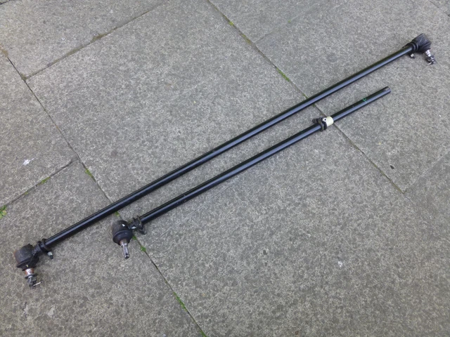 GENUINE LAND ROVER-DEFENDER TD5 TDCI Steering Track Rod Tube+Drag Link ...