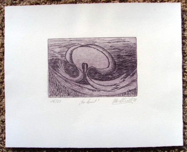 OTTO SCHWERTL * Ltd.Ed.: 16/23 v.1978 * 30x24 * signé (11) EUR 50,00 ...