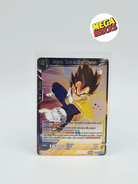 CARTE DBS CARD Game Fr Vegeta Sorti Du Droit Chemin Ref Bt23-061 R ...