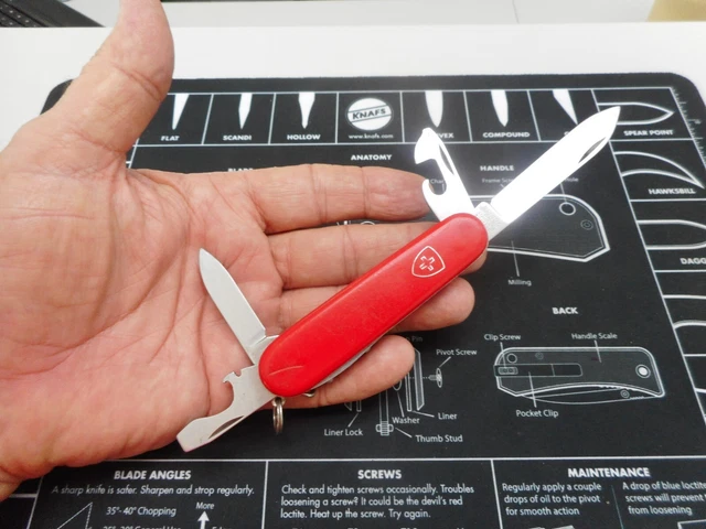 VINTAGE VICTORINOX ELINOX Swiss Army Knife Spartan Standard 91mm Old ...