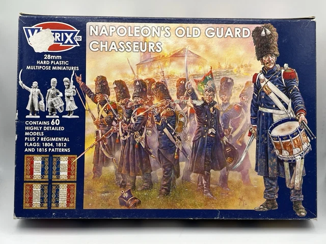 VICTRIX NAPOLEONIC NAPOLEONS Middle Old Guard Chasseurs | 28mm Plastic ...