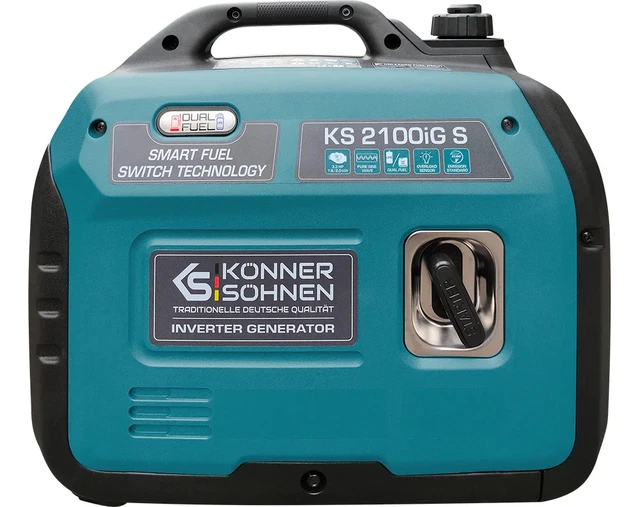 K&S NOTSTROMAGGREGAT DUAL LPG GAS Benzin Inverter Stromerzeuger 230V ...