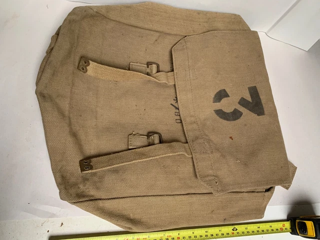 BRITISH ARMY WW2 Soldiers Backpack / Large Pack - Original 37 Pattern ...