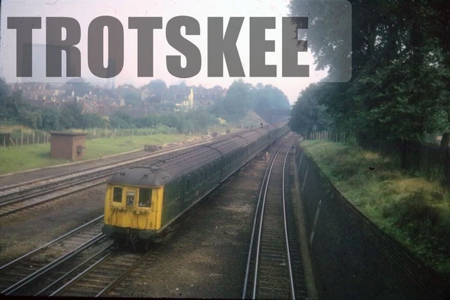 35MM SLIDE BR British Railways Electric EMU Class 4LAV 2950 1968 ...