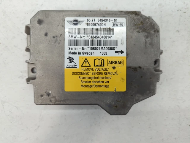 MINI COOPER CLUBMAN module de commande de châssis ccm bcm contrôle du ...