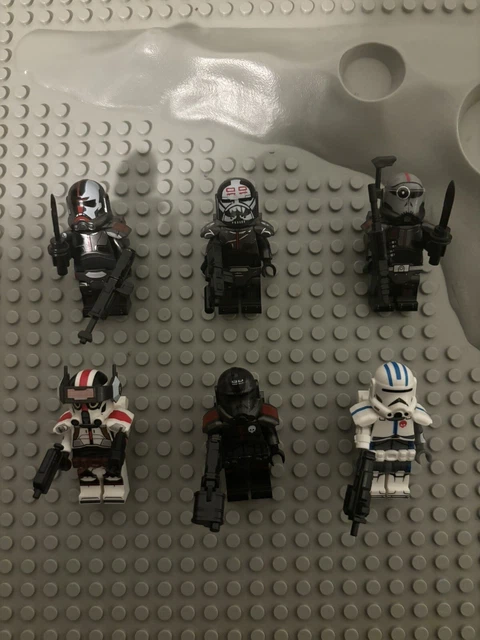 CUSTOM LEGO STAR Wars The Bad Batch Clone Troopers Rare Clone Force 99 ...