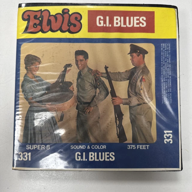 ELVIS PRESLEY SUPER 8 Film - G.I. Blues 1960 Sound & Color £12.00 ...