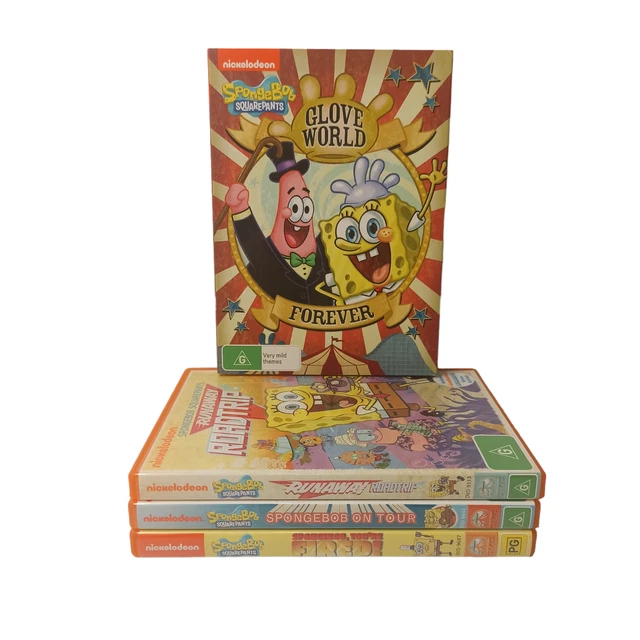 SPONGEBOB SQUAREPANTS DVD Children Kids Family Animation Ocean Fish ...