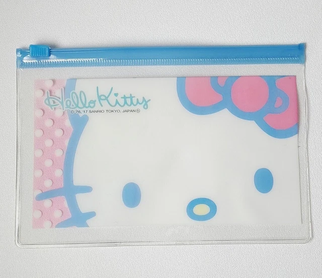 HELLO KITTY SANRIO Characters Pouch Zipper Bag Japanese From Japan F/S ...