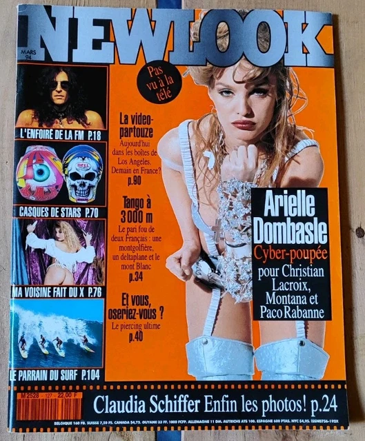 NEWLOOK ARIELLE DOMBASLE Nº 127 Revue Magazine 1994 EUR 12,00 - PicClick FR