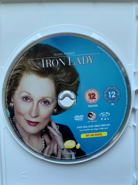 THE IRON LADY DVD 2011 Margaret Thatcher Biopic Drame Largeur/ Meryl ...