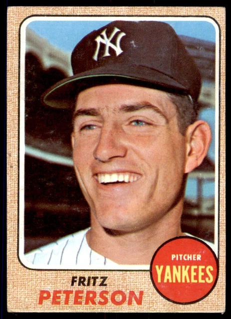 1968 TOPPS FRITZ Peterson. Yankees de New York #246 EUR 4,43 - PicClick FR