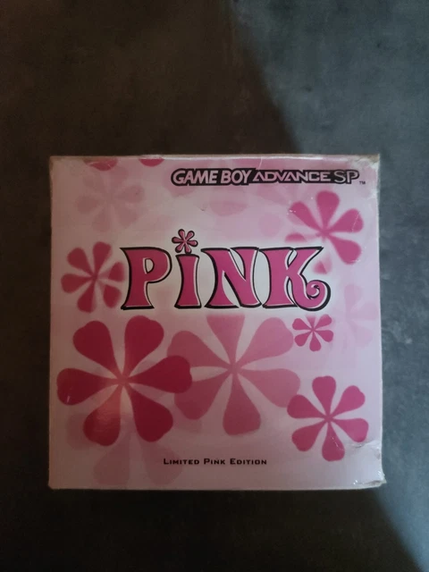 CONSOLE NINTENDO GAME Boy Advance SP Limited Pink Edition Complète. EUR ...