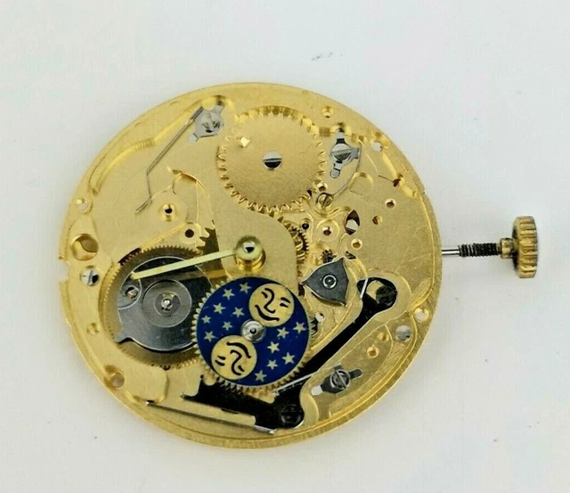 ETA 255.483 MOONPHASE Quartz Partial Watch Movement for Parts (W62) £19 ...