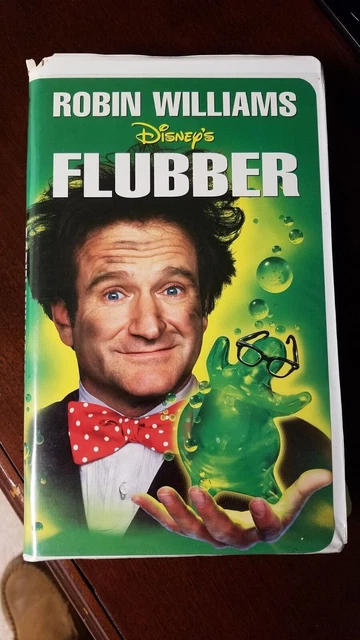 FLUBBER STARRING ROBIN Williams Disney Movie VHS Clamshell Case EUR 2 ...
