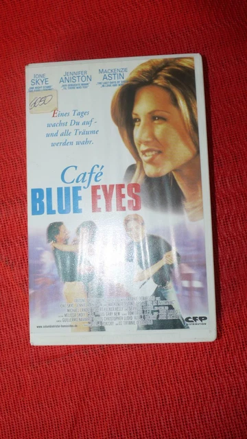 CAFE BLUE EYES Jennifer Aniston VHS VIDEO Kassette (485) EUR 1,00 ...